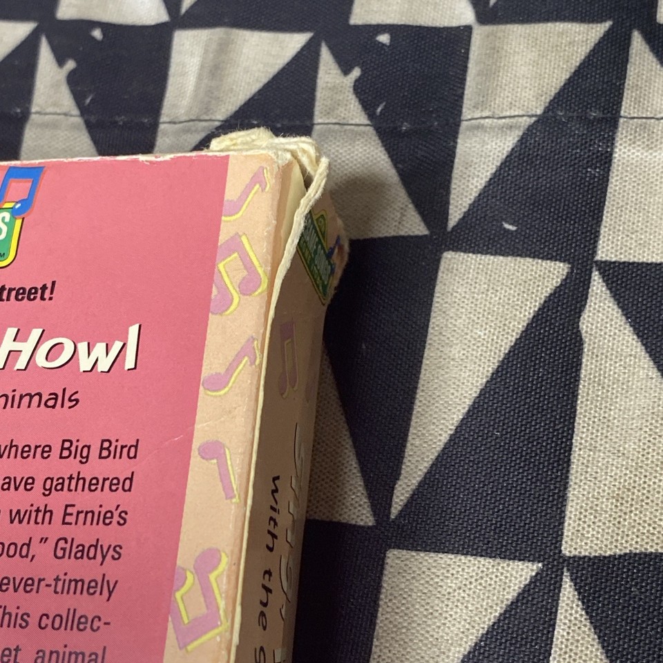Sesame Street VHS Tape Sing Hoot & Howl With The Sesame Street Animals ...