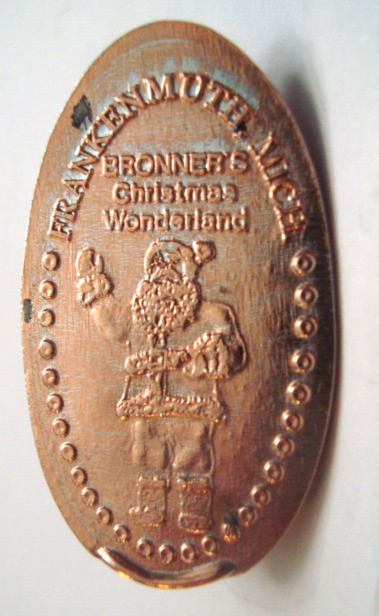 BRONNER'S CHRISTMAS WONDERLAND Frankenmuth, MI - Santa -- elongated ...