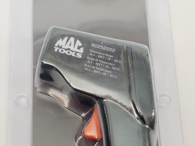 MAC TOOLS AC252222 Infrared Thermometer Tested and Working for sale ...
