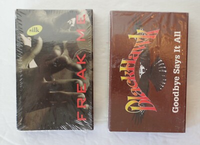 Silk Freak Me BlackHawk Goodbye Says It All SEALED NEW Cassette ...