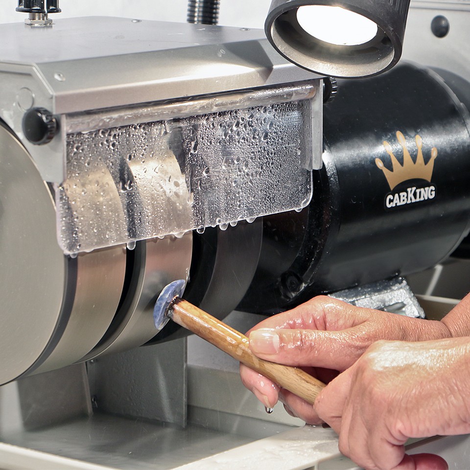 CabKing 6" Cabbing Machine | Lapidary Rock Grinder Polisher | Model ...