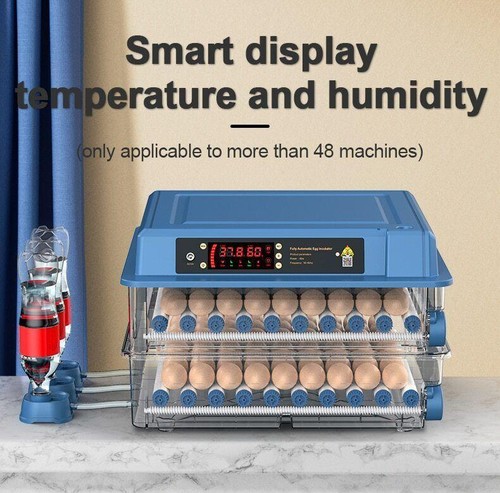 64 Intelligent Incubator Duck Goose Incubator Pigeon Rudin Chicken ...