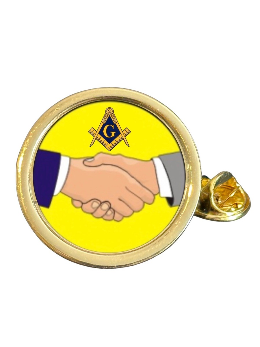 Masonic Handshake Masonic Handshake Pin | FINOX