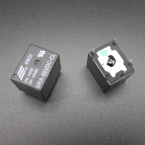 10Pc SONGLE SRA-5VDC-CL DC 5V Coil 20A PCB General Purpose Relay 5-Pin ...