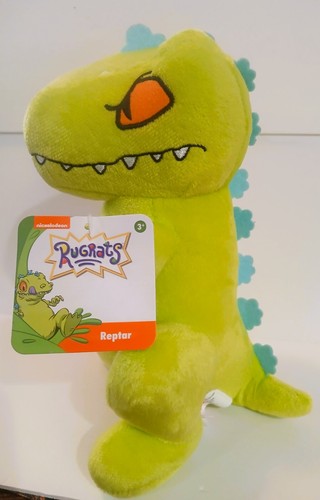 Rugrats 9-10" Reptar Plush Dinosaur Nickelodeon Stuffed Animal NEW WITH ...