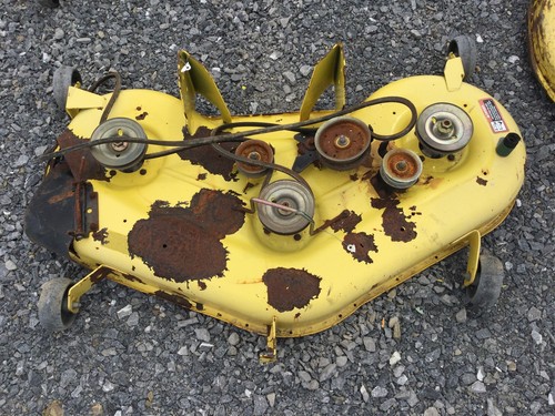 JOHN DEERE 48 MOWER DECK L120 L130 "PROJECT AS IS" | eBay