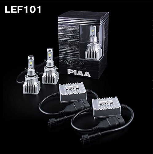 PIAA LED Fog Light Bulb 2400lm 6000K HB4 White 12V16W 2 pieces LEF101 ...