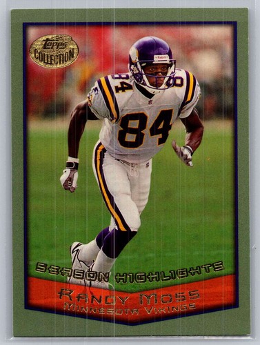 1999 Topps #318 Randy Moss Vikings Collection | eBay