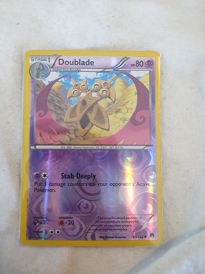 Doublade 61/122 XY Breakpoint Ultra Rare Reverse Holo Pokemon Card NM+ ...