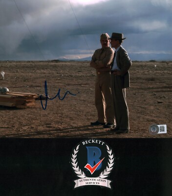 MATT DAMON SIGNED OPPENHEIMER GENERAL GROVES 8X10 PHOTO BECKETT COA | eBay
