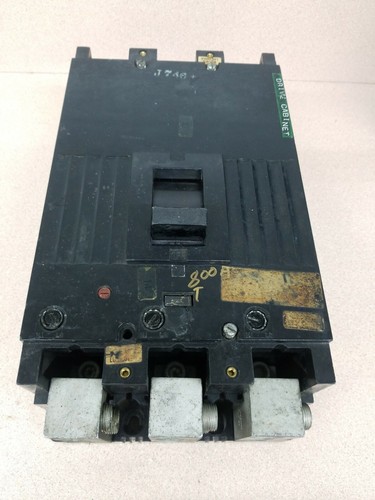 GE General Electric Circuit Breaker TKM 800 Amp 600 Volt 3 Pole | eBay