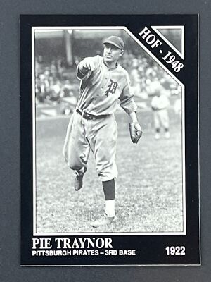 PIE TRAYNOR 1991 Conlon Collection #36 Pittsburgh Pirates | eBay