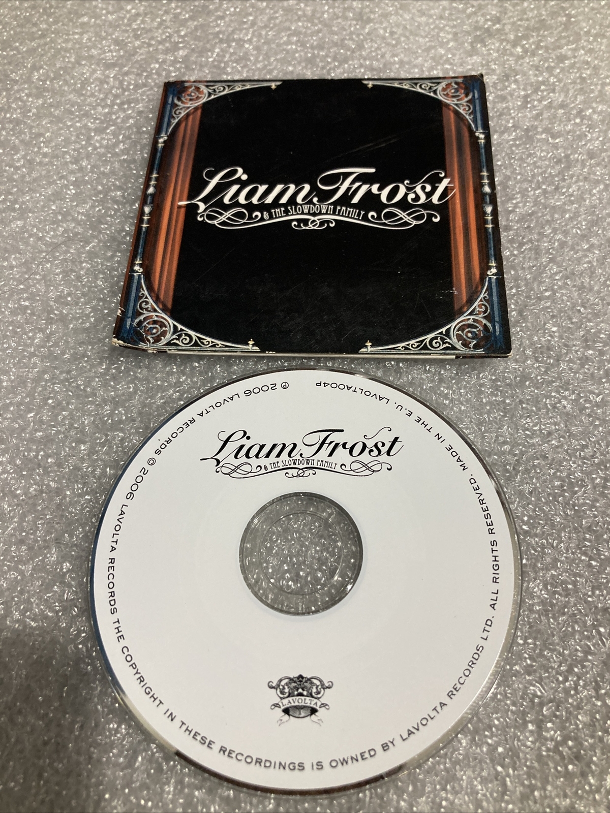 Liam Frost & The Slowdown Family ‎– The Mourners Of St Paul's 3” PROMO ...