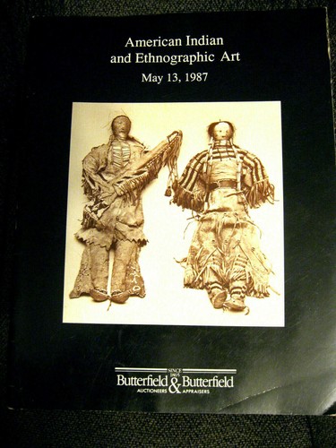 Butterfield & Butterfield AMERICAN INDIAN & ETHNOGRAPHIC ART '87 ...