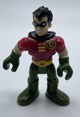 IMAGINEXT ROBIN ACTION FIGURE DC SUPER FRIENDS FISHER PRICE 3 ...