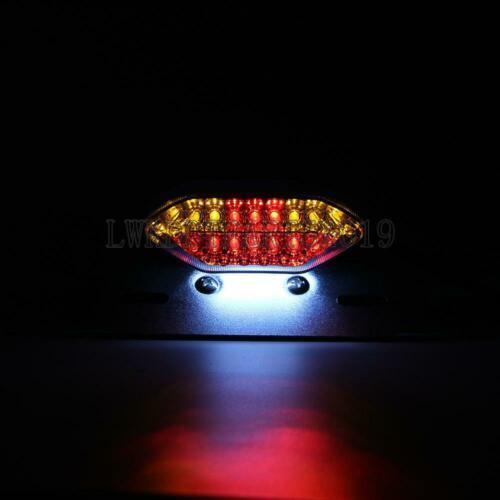 Universal Motorcycle 20 LED Brake Stop Light Tail License Plate Lamp ...