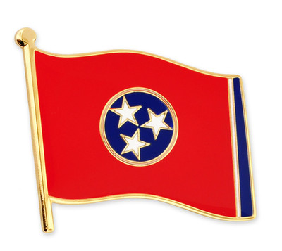 TENNESSEE STATE FLAG LAPEL PIN | eBay