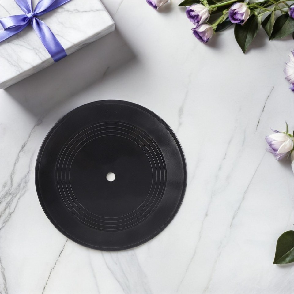 5 Pcs Black Vinyl Records Decorative Vinyl Records for Interior Wall ...