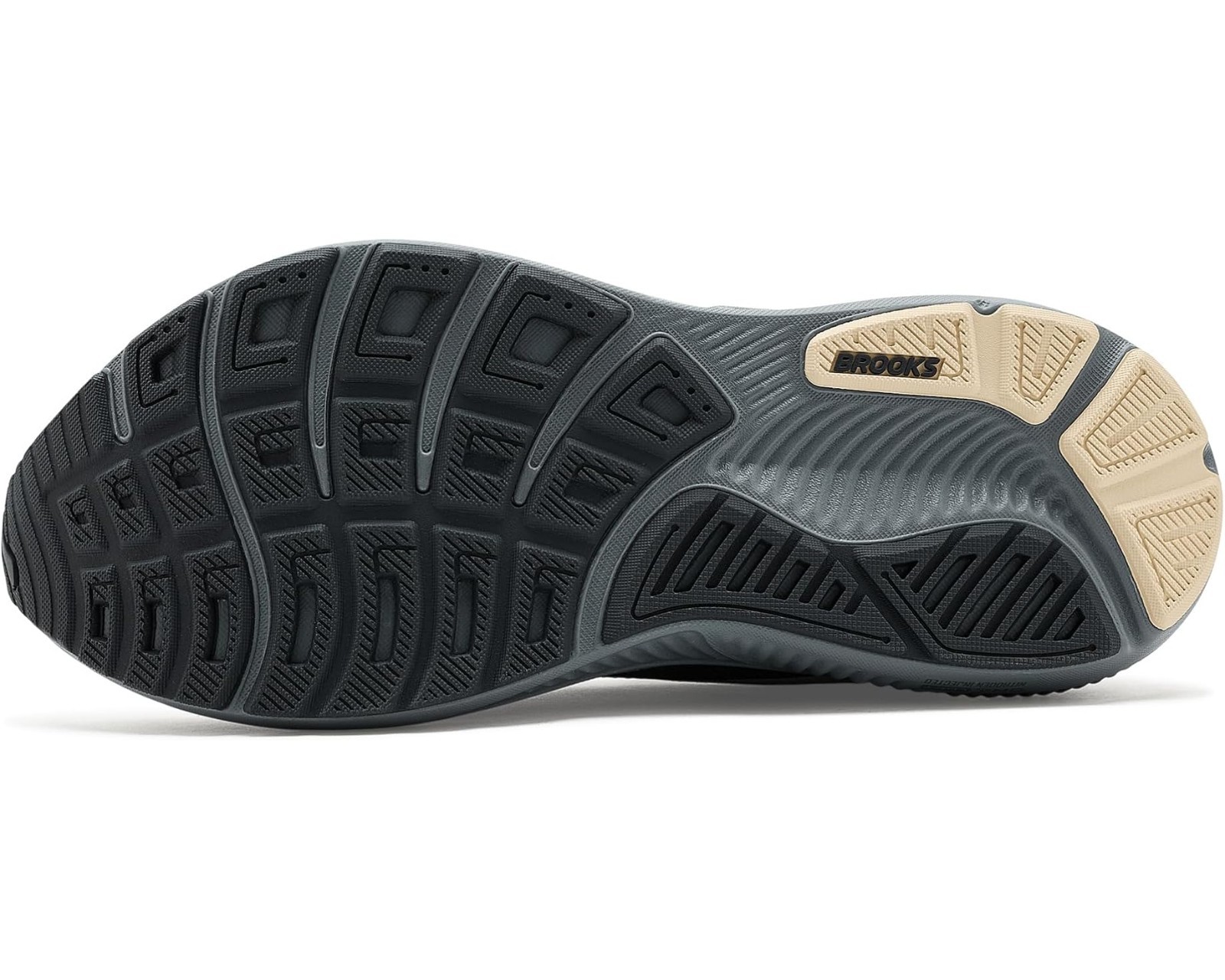 Authentic Brooks Ghost 17 Men's Comfort Vaporous Gray/Primer/Sand D ...