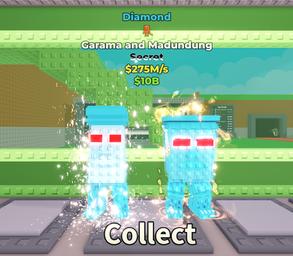 Steal A Brainrot DiAMOND GARAMA and MaDUNGDUNG 275M TUNG TUNG ULTRA ...