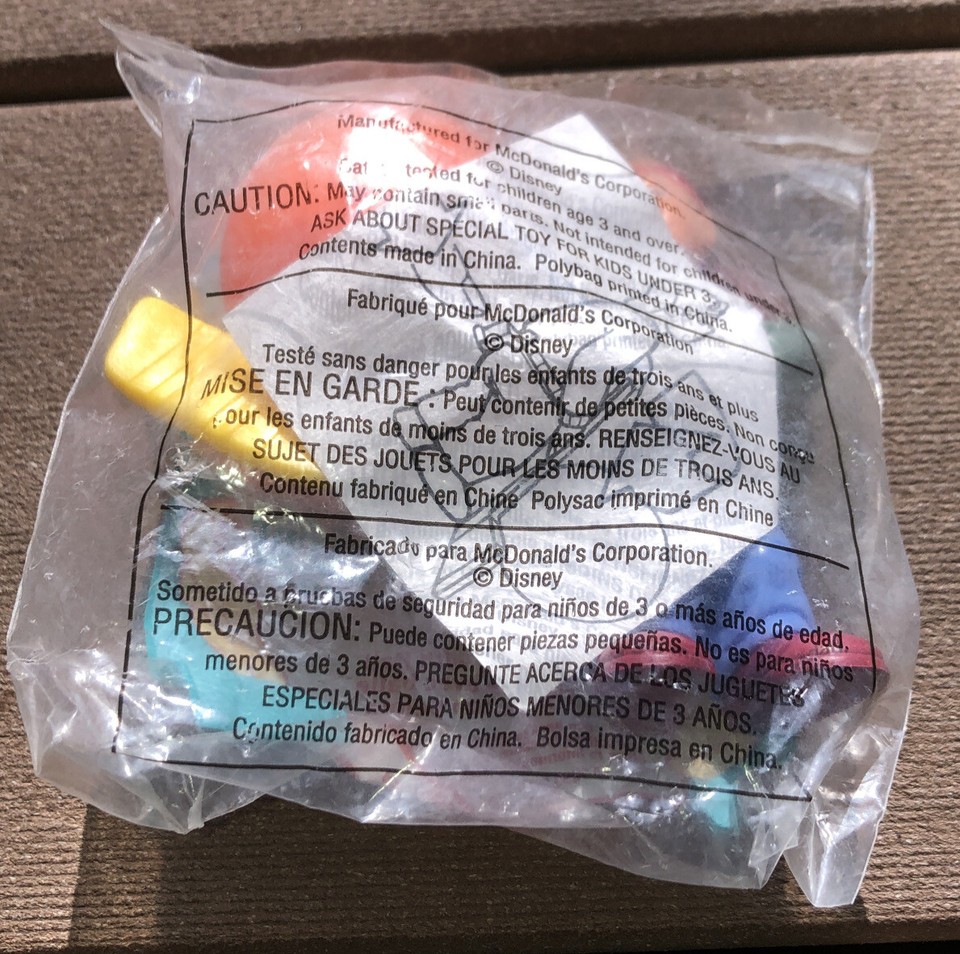 VTG 1998 McDonalds Disney "RECESS TJ" Figurine With Ball Toy NEW IN ...