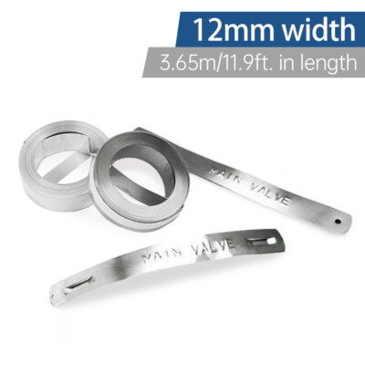 Aluminum 3D Manual Embossing Tape Self-Adhesive Metal Makers M11 12mm*3 ...