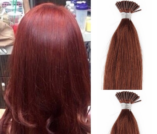 18",22" 100grs,125s,I Tip (Stick Tip) Fusion Remy Human Hair Extensions ...