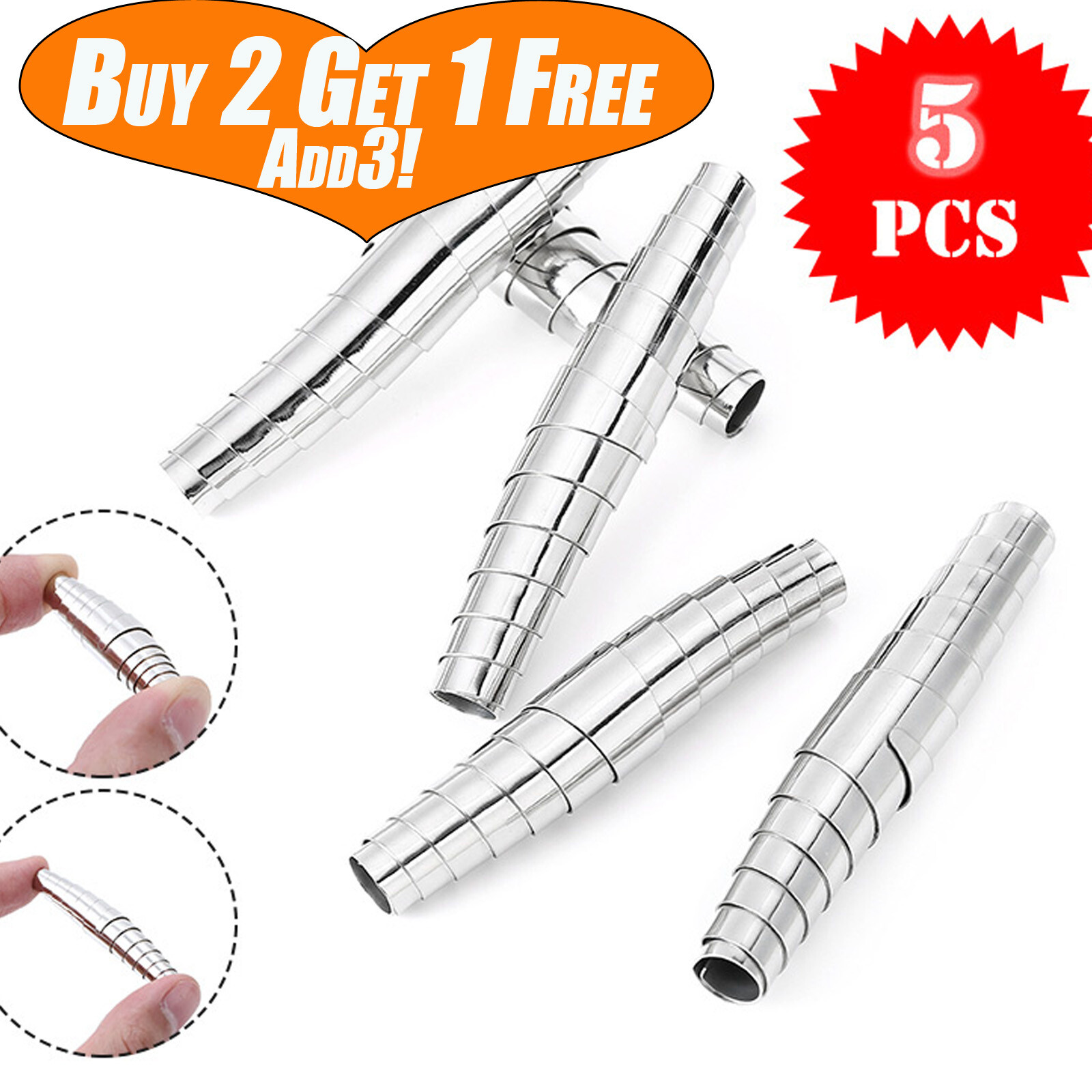 5X Pruner Replacement Springs Stainless Steel Spare Spring for Garden ...