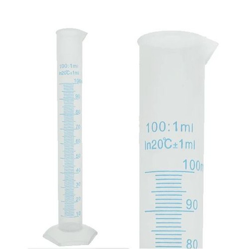 100ml Food Grade PP Double Sided Marking Measuring Testing Tube ...