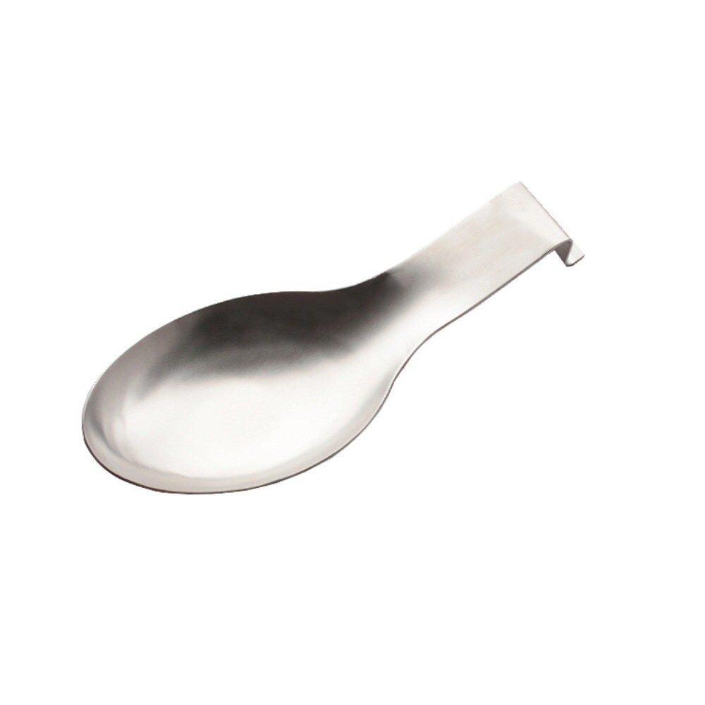 Stainless Steel Spatula Ladle Holder Thicker Spoon Tray Spoon Rest Home ...