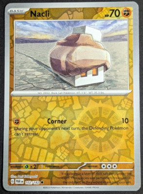 Nacli Reverse Holo NM 102/182 Paradox Rift Pokemon Card | eBay