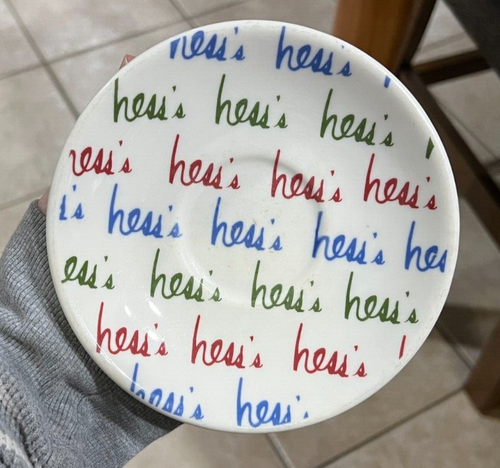 VINTAGE HESS'S DEPARTMENT STORE PATIO RESTAURANT SAUCER PLATE SYRACUSE ...