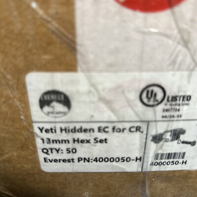 45 Yeti Hidden EC For CR 13 MM Hex Set. Everest PN 4000050-H | eBay
