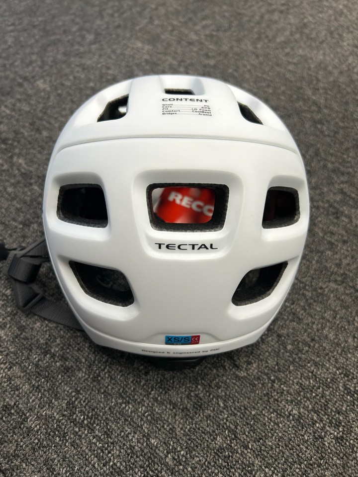 POC Tectal Hydrogen White 320gr 51-54 Small | eBay