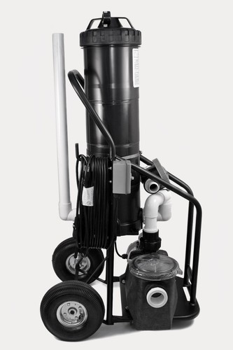 Portable Pool Cleaner Vacuum System w/150 Sq Ft. Filter PORTAVAC - Free ...