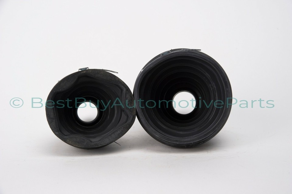 CV Axle Inner and Outer Boot 6 Piece Kit-4 METAL CLAMPS-Fits: Audi Q5 ...