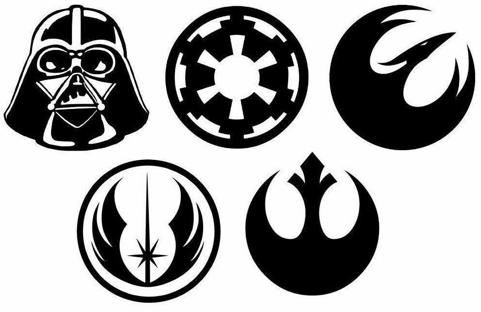 Vector Star Wars Symbols