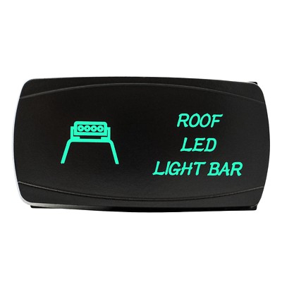 Horizontal Rocker Switch ROOF LED LIGHTS BAR ON OFF ATV UTV Off-Road ...