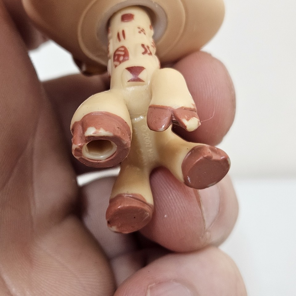 Littlest Pet Shop Tan Orange Brown Giraffe #902 Orange Green Swirl Eyes ...