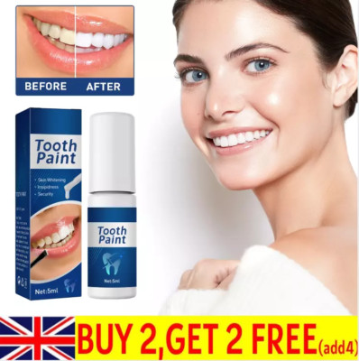 Teeth Whitening Gel Extra Strong White Tooth Polish & Whitener Paint Uk ...