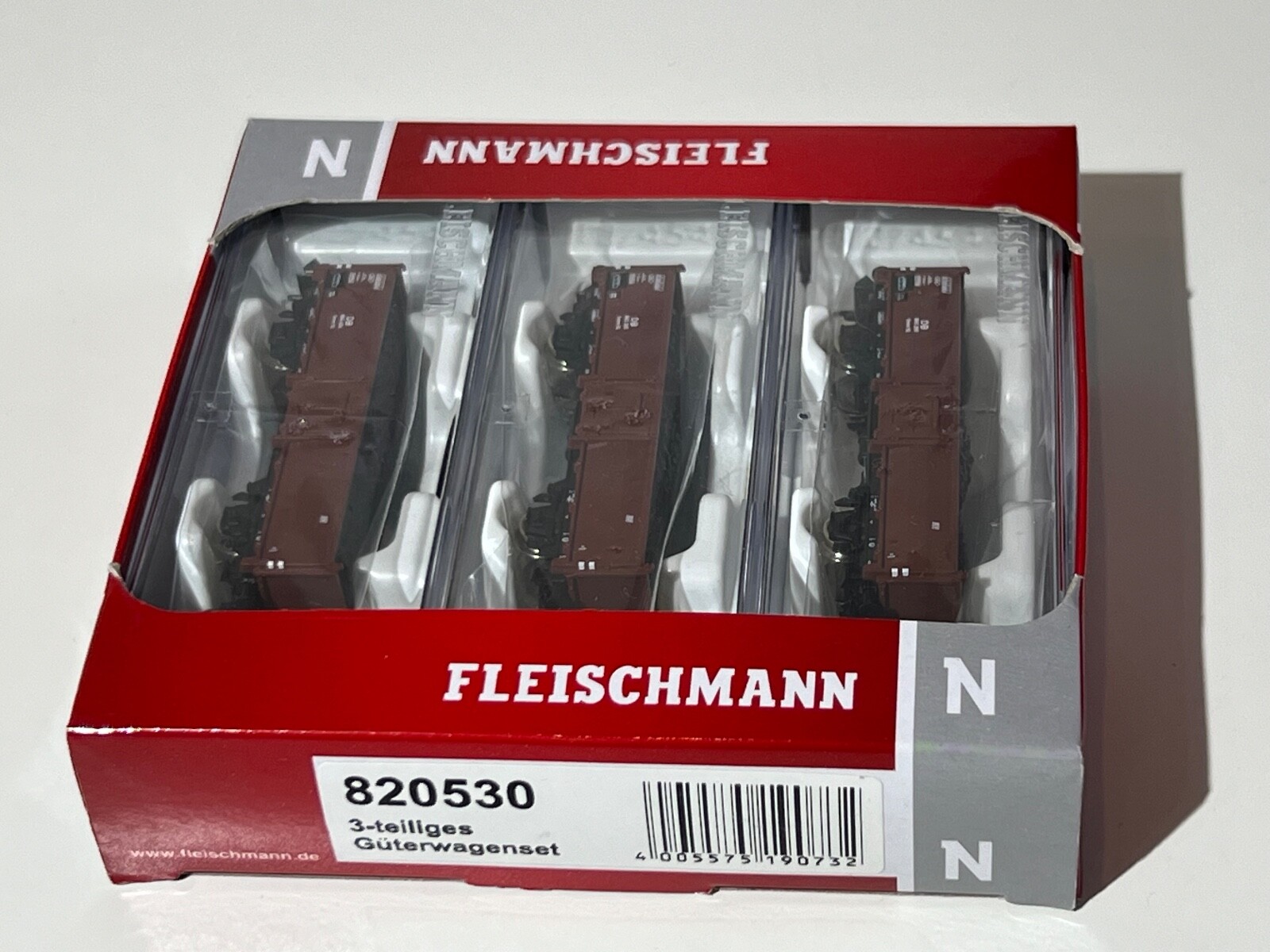 Fleischmann 820530 - DB Set Kohlewagen Omm52 3-tlg. Ep.3, Brandneu/OVP ...