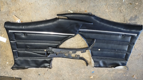 INTERIOR REAR SEAT SIDE PANELS 6 68 LEMANS GTO PINCHWELD | eBay