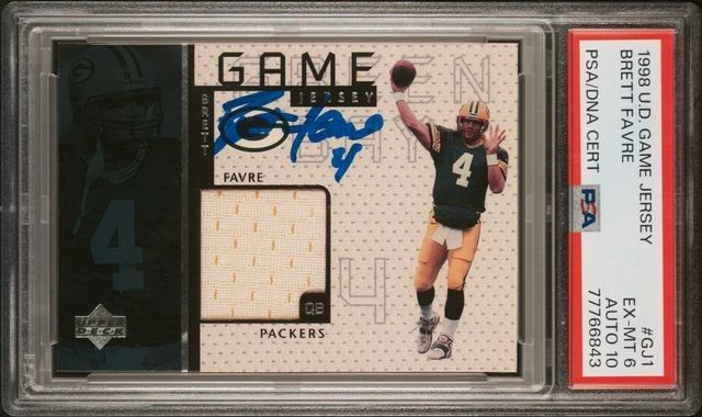 Brett Favre | Autographed Football Memorabilia & NFL Merchandise