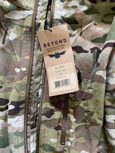 Beyond Clothing A5 Rig Light Jacket Multicam -LL- Fleece Line -AFSOC ...