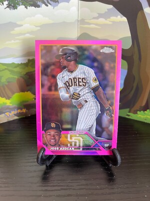 José Azocar USC6 - 2023 Topps Chrome Update - Pink Refractor - Baseball ...