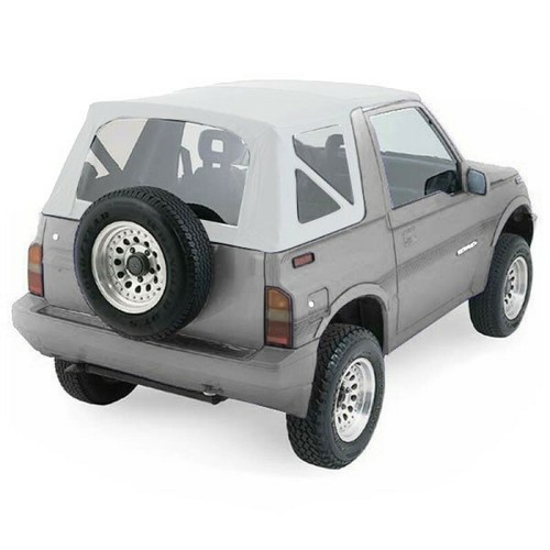 Rampage 98752 Geo Tracker Vitara White Soft Top for 1988-1994 Suzuki ...