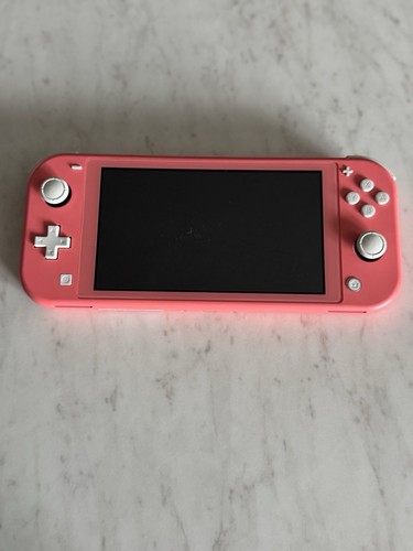 Nintendo Switch Lite Salmon Colored With Charging Cable 45496882662| eBay