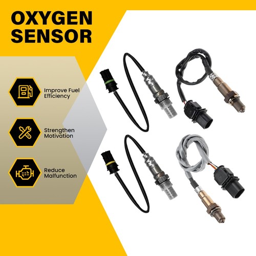 4pc Oxygen O2 sensor for BMW 528I X3 2008 2009 2010 3.0L Upstream ...
