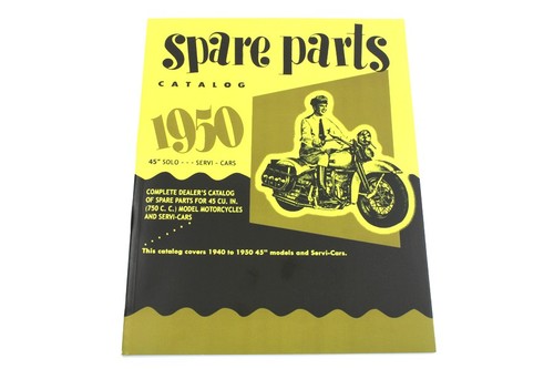 WL/G 1940-1952 Spare Parts Book fits Harley Davidson | eBay