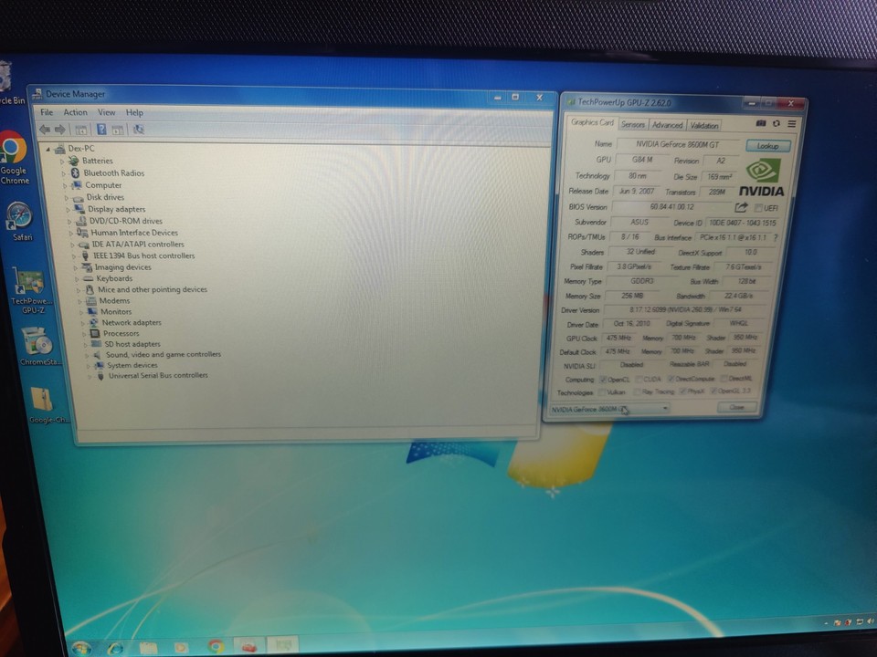 Asus ROG G1S-X1 Intel C2D T7300/2GB DDR 2/Nvidia 8600GT/160GB HD ...